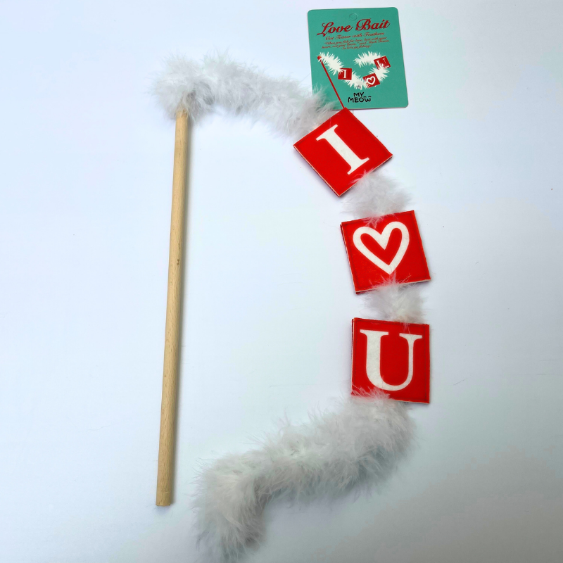 MyMeow - Love Bait Teaser with Feathers – Wufwuf Shop